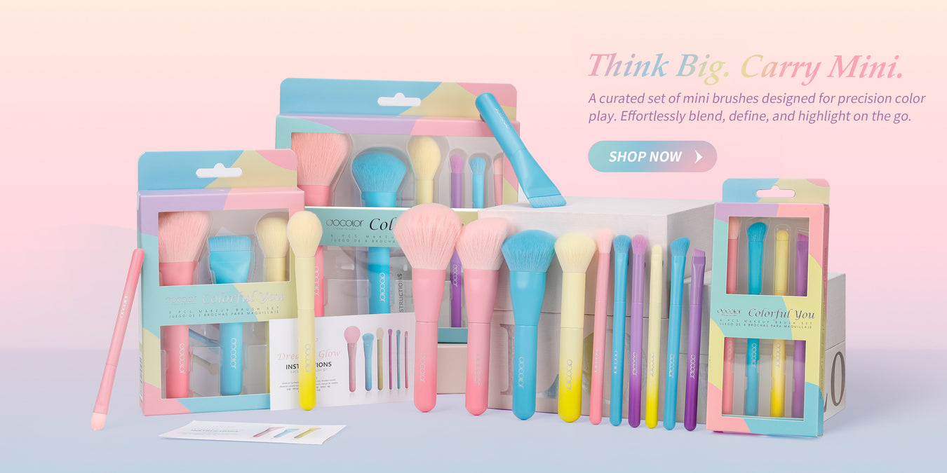 DOCOLOR-Dream in Color, makeup brushes, brush sets, official website ...